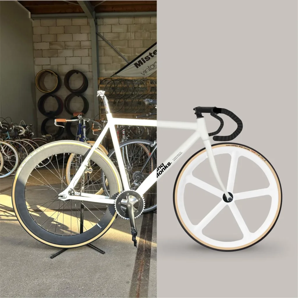 Custom fixed gear / fixie - BrandMonks
